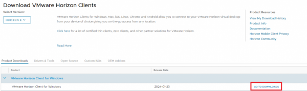 Installing UFApps Horizon Client to your device » Apps » University of ...